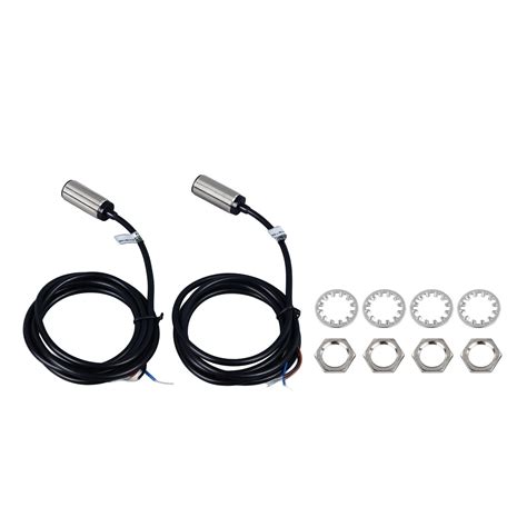 Uadme Sensor De Proximidad 2 Piezas Sensor De Proximidad Inductivo