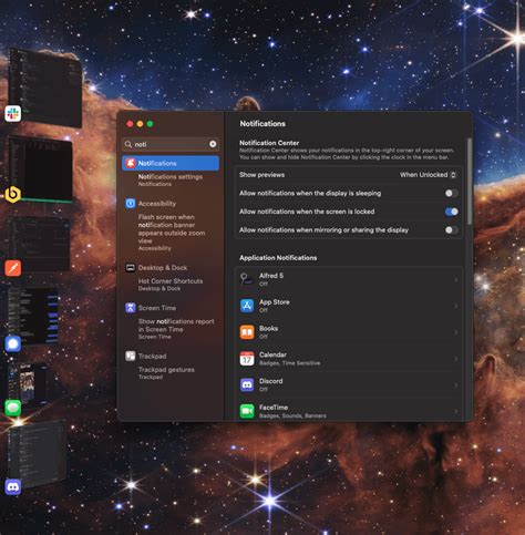 is there a setting or third party app to show notification badges on