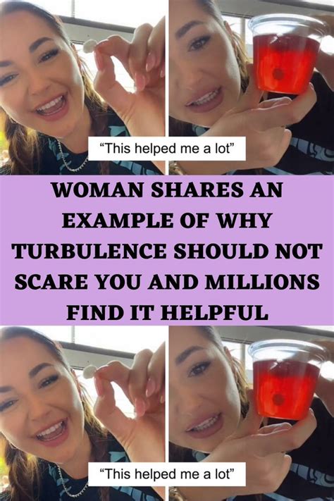 Woman Shares An Example Of Why Turbulence Should Not Scare You And Millions Find It Helpful