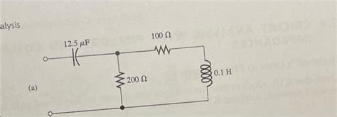 Solved Example Combining Impedances In Series And Chegg Com