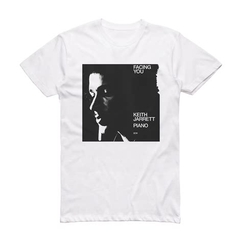 Keith Jarrett Facing You Album Cover T Shirt White Album Cover T Shirts