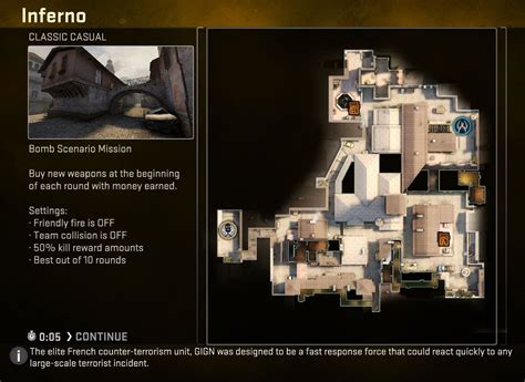 Counter Strike Modern Theme Map