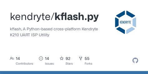 GitHub Kendryte Kflash Py Kflash A Python Based Cross Platform