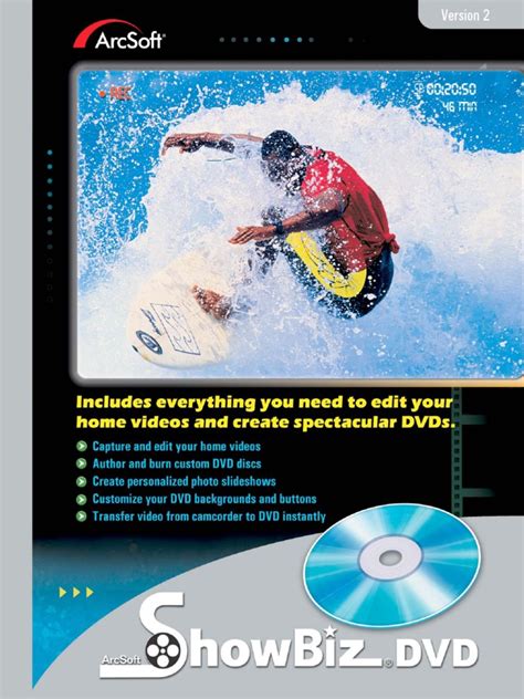 Arcsoft Showbizdvd Version2 Video Editing Software Manual Pdf