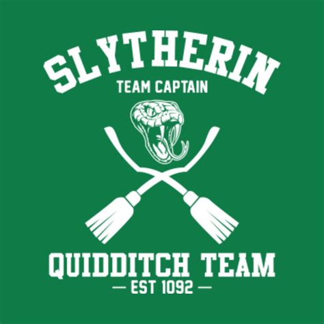 Slytherin Quidditch Team Harry Potter T Shirt Teepublic