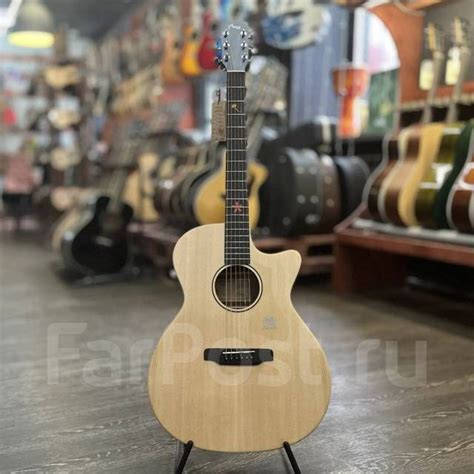 Трансакустическая гитара Tyma TG-5TE Grand Auditorium Cutaway Natural ...
