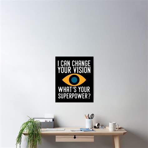 Cute Eye Doctor Optometry Optometrist Men Women Doctor Novelty T Poster By Akmloza Redbubble