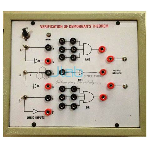 Verification Of Logic Gates And Demorgan Theorems Using Ttl Logic Gates