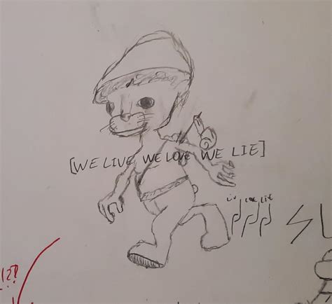 My Friend Gave Me His Notebook To Draw Something On It Rsmurfcat