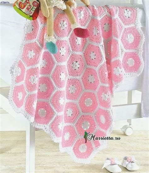 Российский Сервис Онлайн Дневников Вязаные крючком узоры для одеяла Схема вязания детского