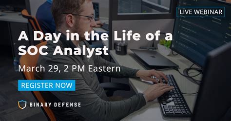 Binary Defense On Linkedin A Day In The Life Of A Soc Analyst Binary