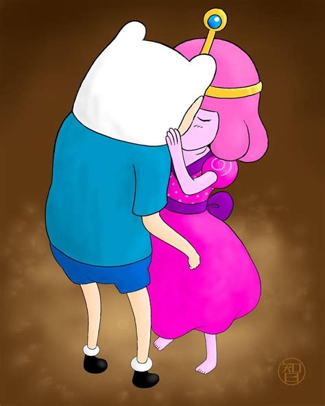Finn And Princess Bubblegum Kiss Anime