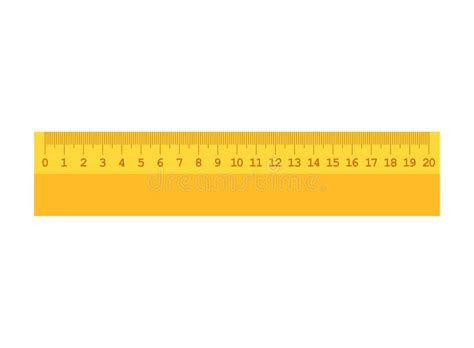 Metric Measurement Icon In Flat Style Measure Scale Vector