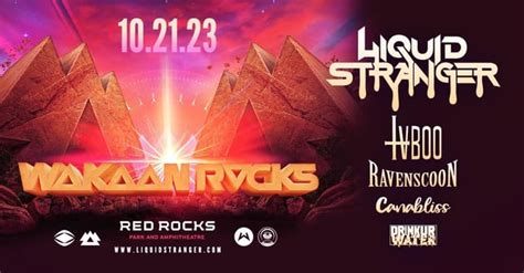 Wakaan Rocks Red Rocks Ticket Presale Signup Rwakaan