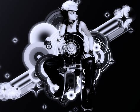 Скачать обои «Одноглазый парень на стуле 1280х1024 для рабочего стола с фильтром Gotham