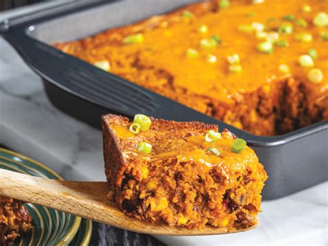 Chili Cornbread Casserole