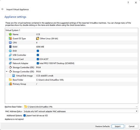 Oracle Virtual Box Vm Ova Deployment Support Services