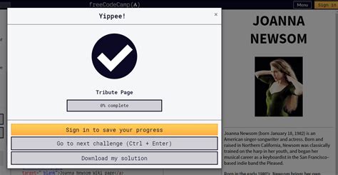 No Submit Button After Test Completed Html Css The Freecodecamp Forum
