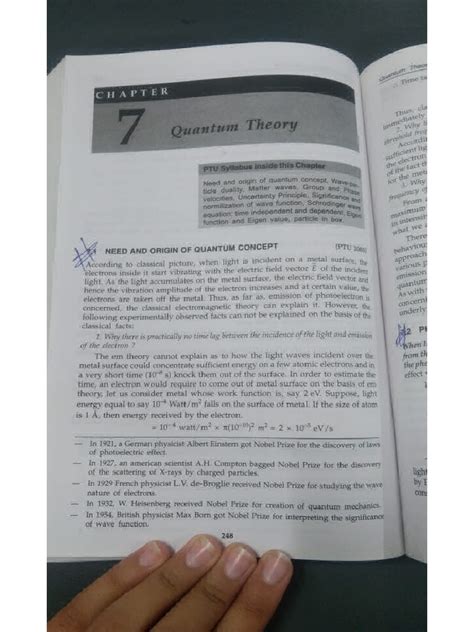 Quantam Theory Physics Pdf