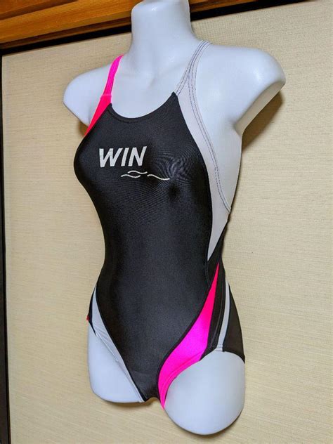 ウィンスポーツクラブ スイミングスクール 水泳部 女子 競泳水着 ハイレグ 美品 メルカリ