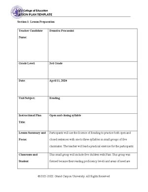 SPD 578 Reading Toolkit Part 4 Language Structure Literacy Knowledge