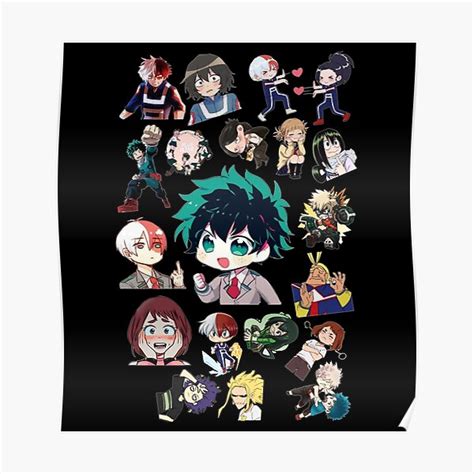 Boku No Hero Academia Poster For Sale By Greenpeace De Redbubble