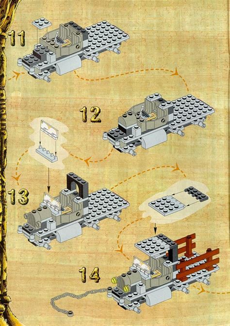 Old Lego® Instructions Temple Of Anubis Planer