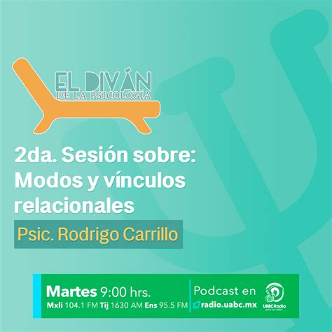 El Diván de la Psicología Sesión 2 con el Psic Rodrigo Carrillo