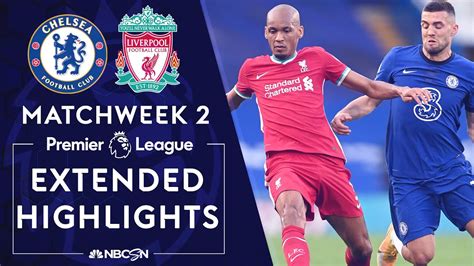 Chelsea V Liverpool Premier League Highlights 9202020 Nbc