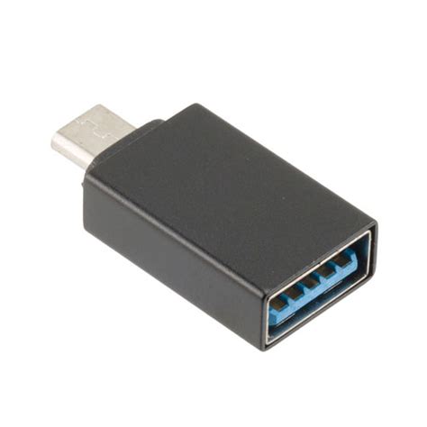 Usb 20 Micro B Male To Usb 20 Type A Female Data Adapter 480 Mbps