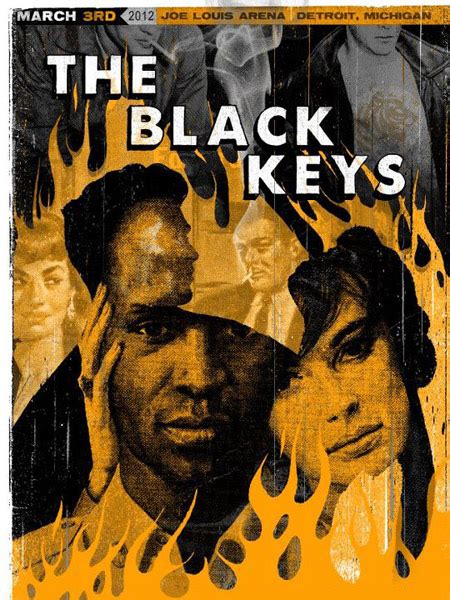 The Black Keys Tour Poster