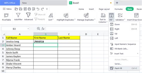 Cómo puedo usar fórmulas en Excel para separar nombres fácilmente