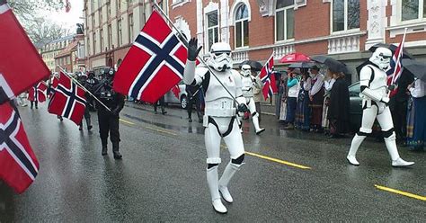 Today Is 17th Of May Norways National Day Heres A Picture From Trondheim Imgur