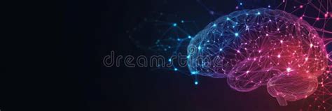Scientific Depiction Showing Intricate Brain Structure and Glowing Neuron Pathways with ...