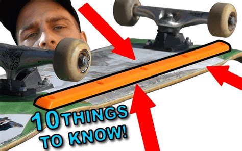 Skateboard Deck Rails Types Benefits And Installation