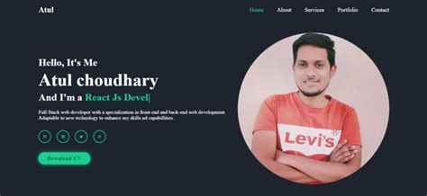 atul choudhary on linkedin portfolio webdevelopment