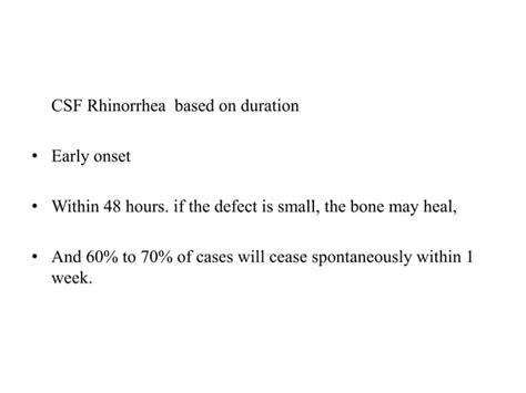 Traumatic Csf Fistulapptx