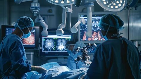 Surgical Robotics Precision Premium Ai Generated Image