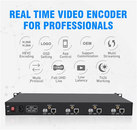 Uray U Rack SDI Video Encoder H H Streaming
