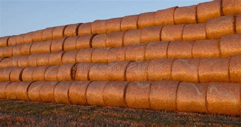 Orange Stacks From The Sun During Sunset At Dusk Stock Footage Video