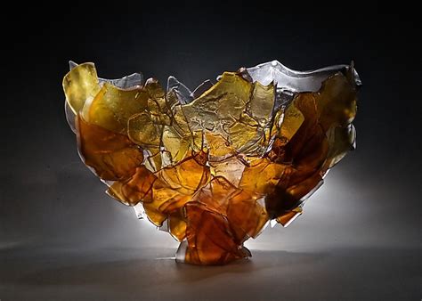 Sunset By Caleb Nichols Art Glass Sculpture Artful Home