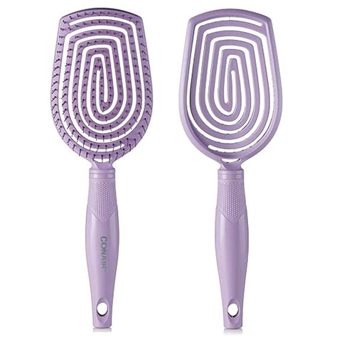 Conair Scalp Care Detangling Hairbrush Curly Hair Brush