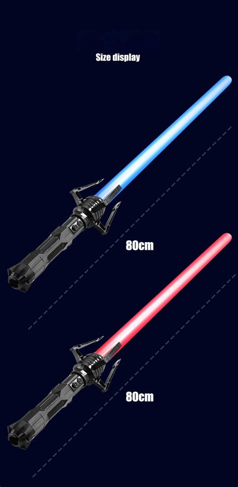 Bâton épée Baguettesabre Laser Rvb Pour Enfantsépée Laserjouets
