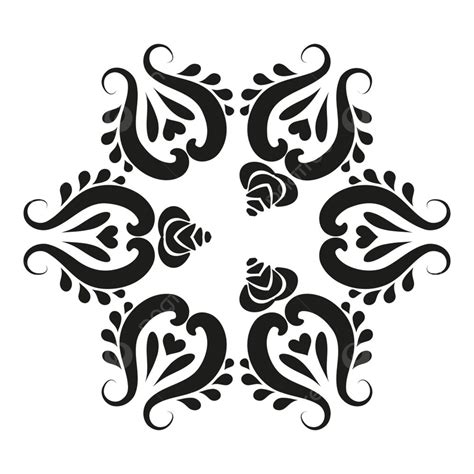 Islamic Pattern Arabesque Vector Png Images Circular Vector Pattern With Arabesques Circular