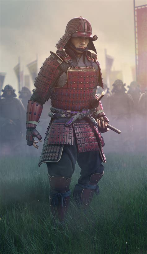 Samurai CG Inspiration Hum3D