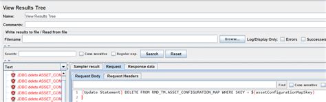 Jmeter Jdbc Use Variable In Update Statement Stack Overflow