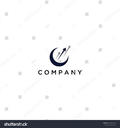 Templat Logo Konsultasi Bisnis Dan Desain Stock Vector Royalty Free