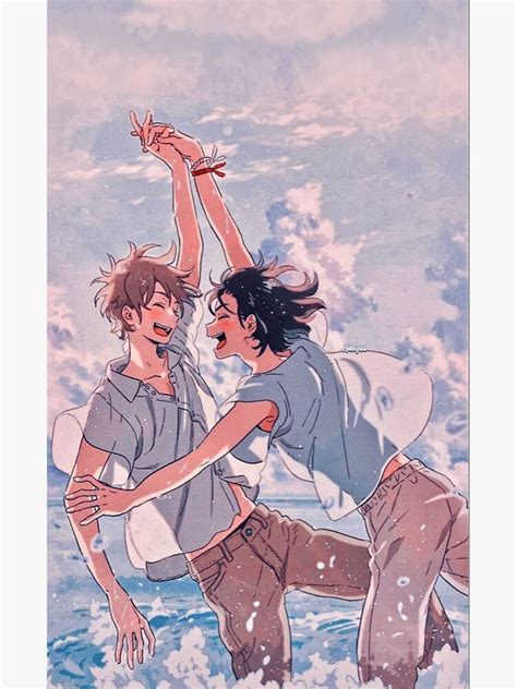 Umibe No Etranger Poster Sticker By Larrygprince Redbubble