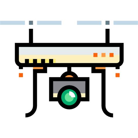 Drone Detailed Straight Lineal Color Icon
