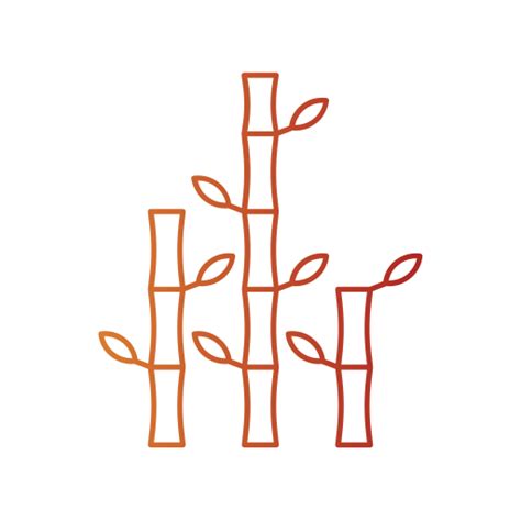 Bamboo Generic Gradient Outline Icon